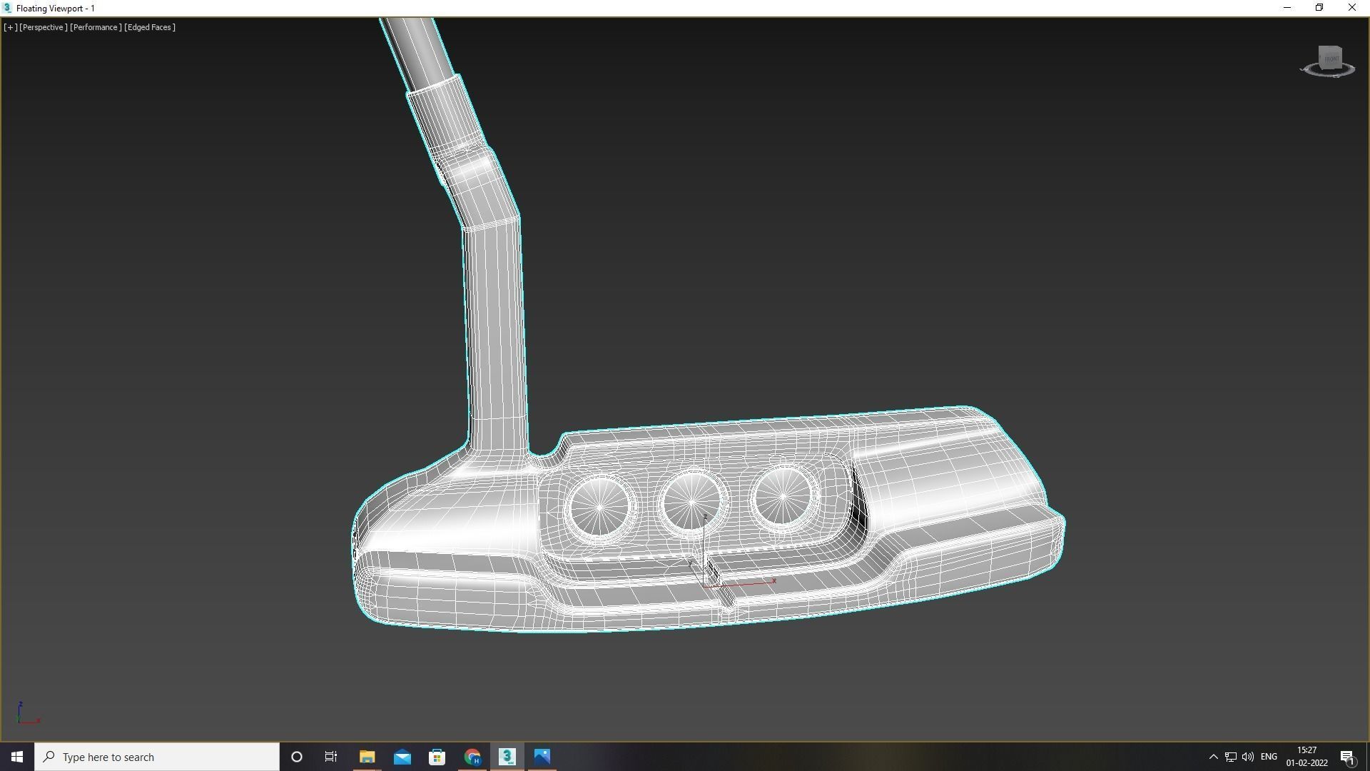 3D model Golf Club Putter VR / AR / low-poly | CGTrader