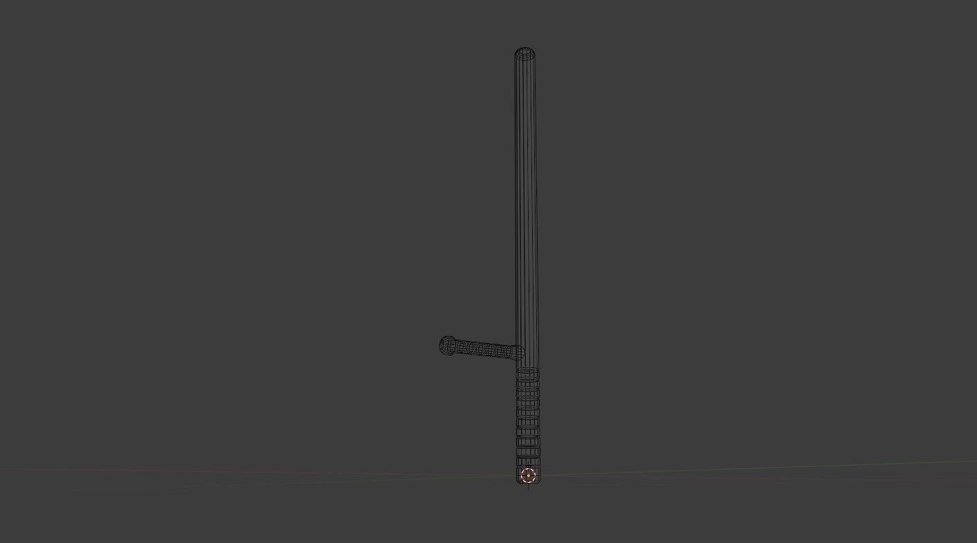 3D model Police Plastic Stick VR / AR / low-poly | CGTrader