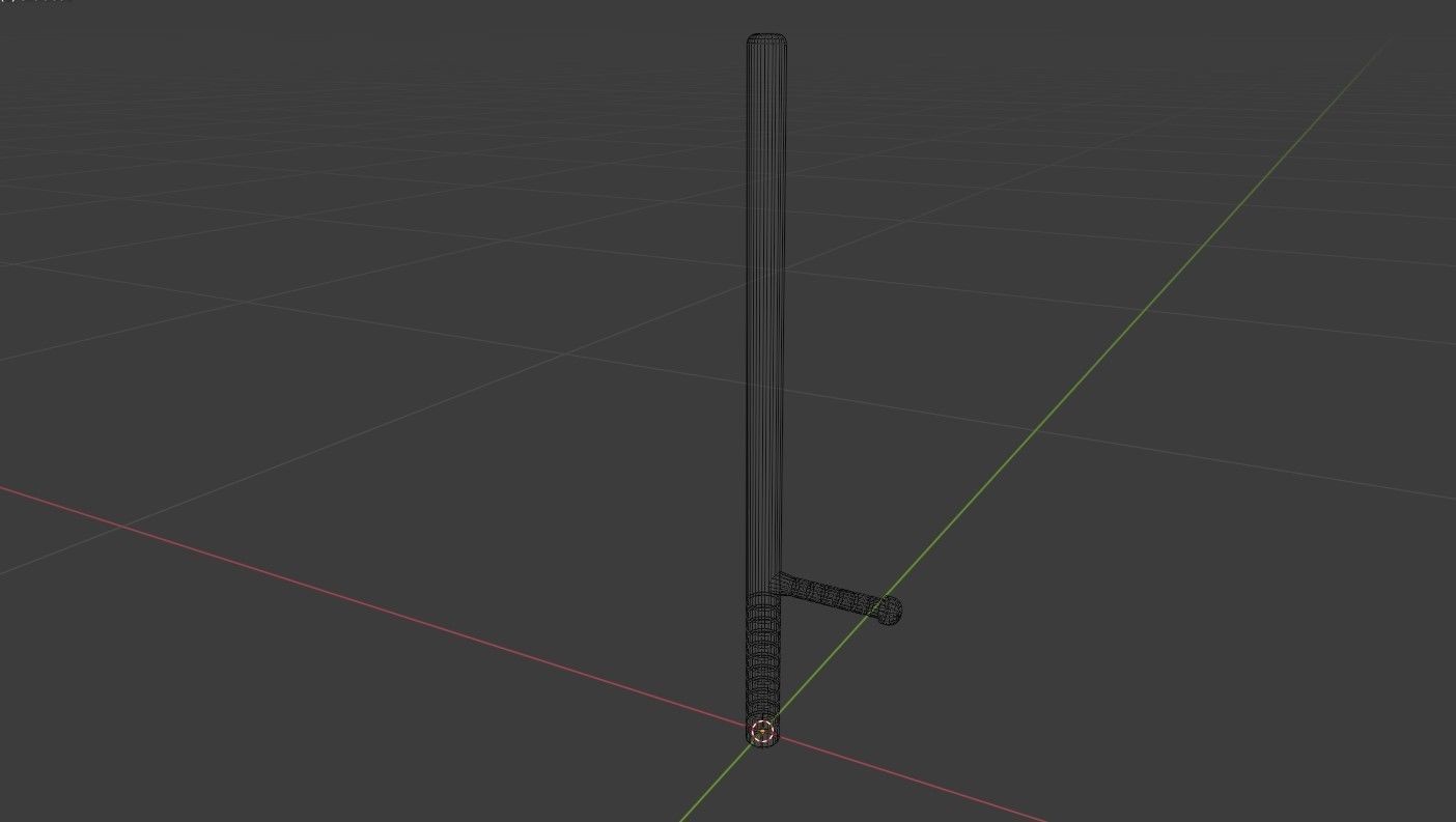 3D model Police Plastic Stick VR / AR / low-poly | CGTrader
