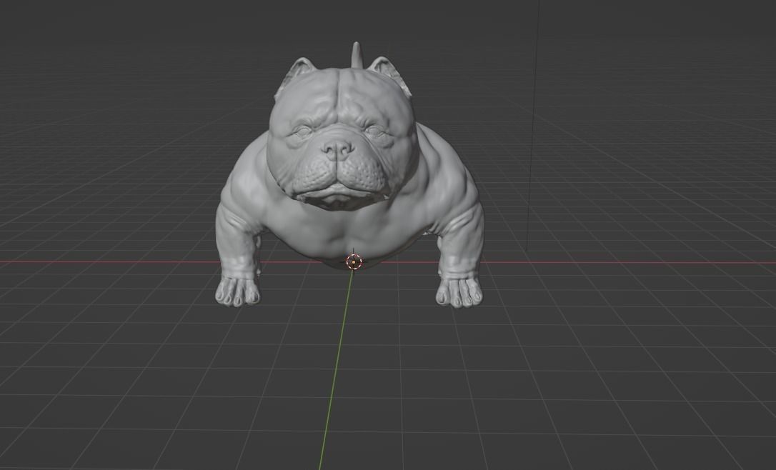 AMERICAN PITBULL 3D model 3D printable | CGTrader