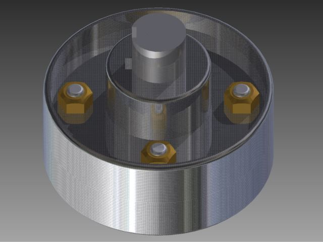 Protected Flange Coupling 3D model | CGTrader