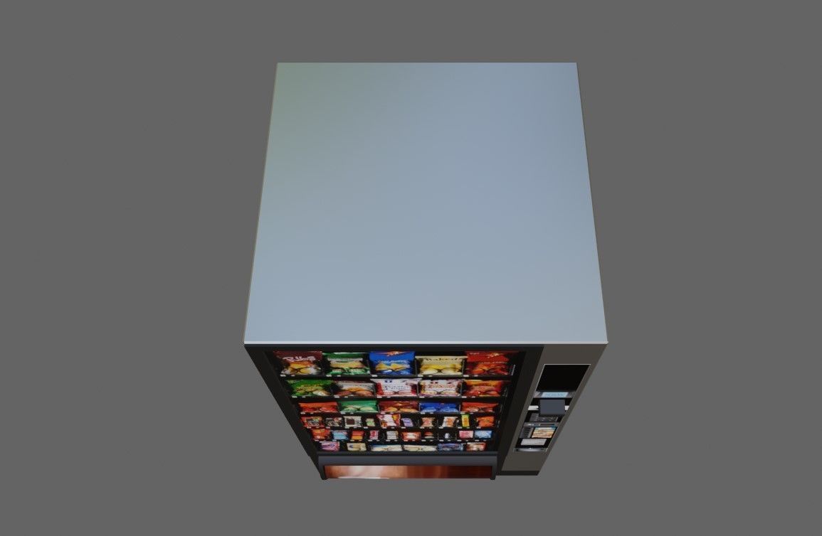 3D model Candy Vending Machine - Maquina de Doces VR / AR / low-poly ...
