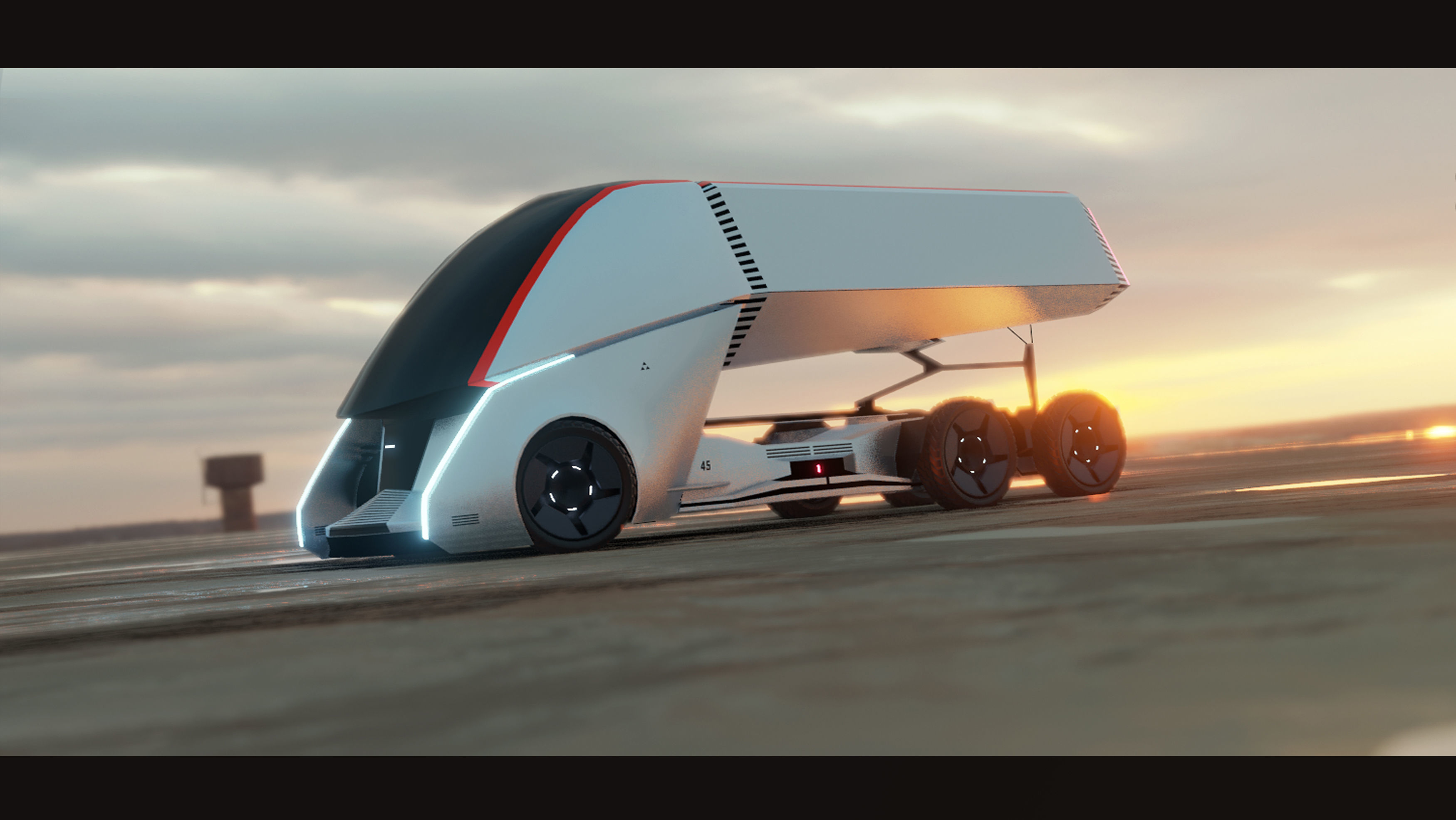 Truck Design Concept ST 3D model | CGTrader