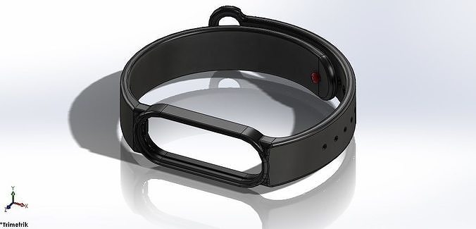 smart wristband CORD 3D model 3D printable | CGTrader
