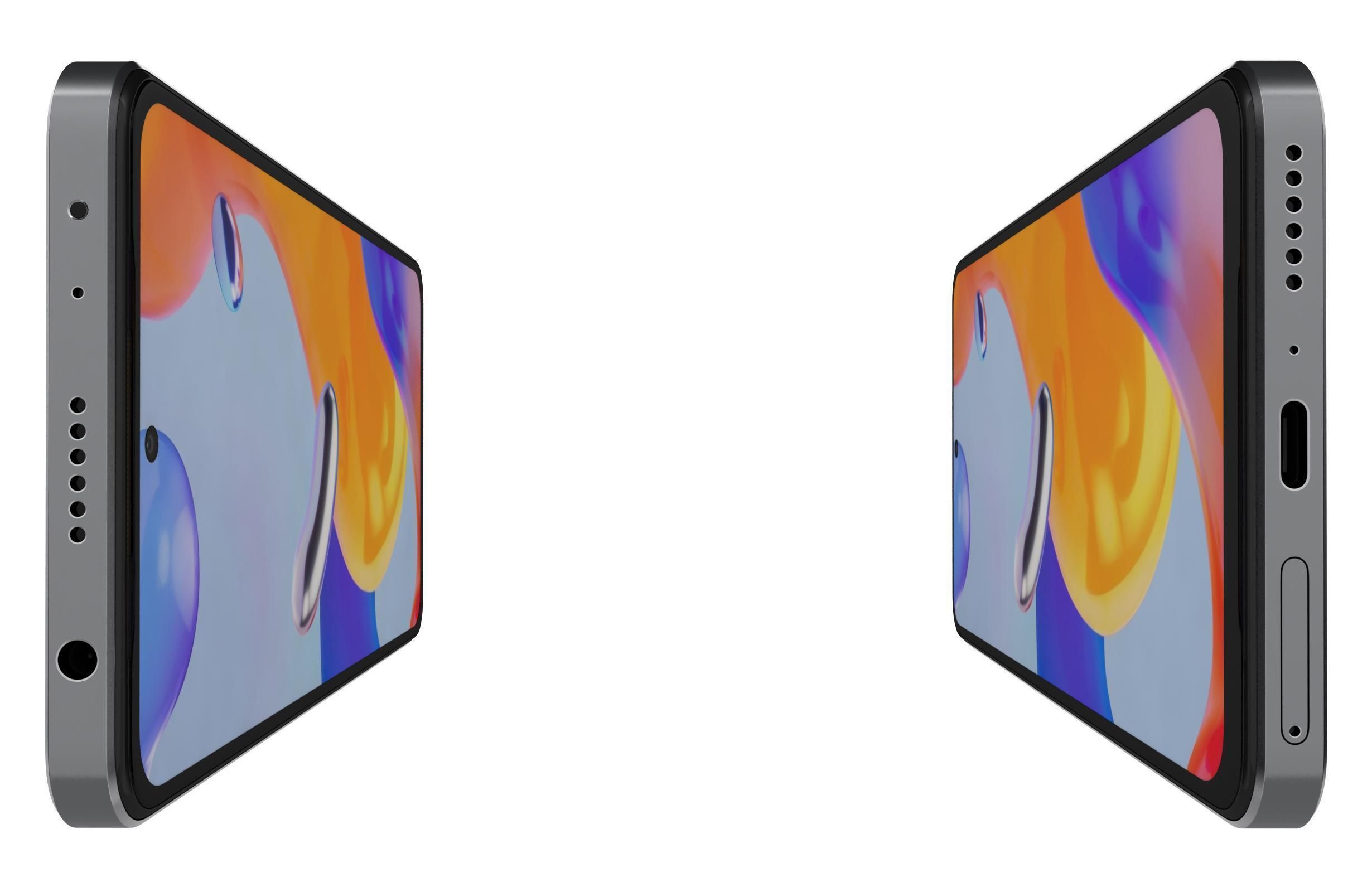 Xiaomi Redmi Note 11 Pro 5G Graphite Gray 3D model | CGTrader