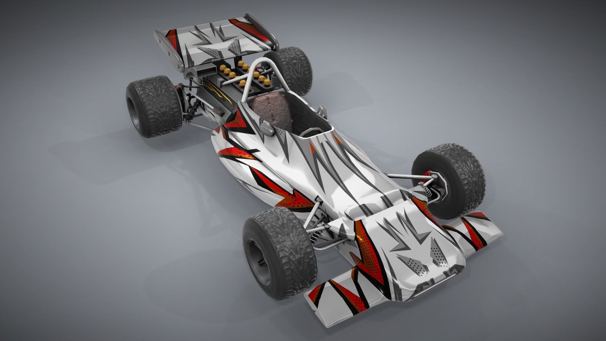 3D model F1 Racing Car Model 5 VR / AR / low-poly | CGTrader