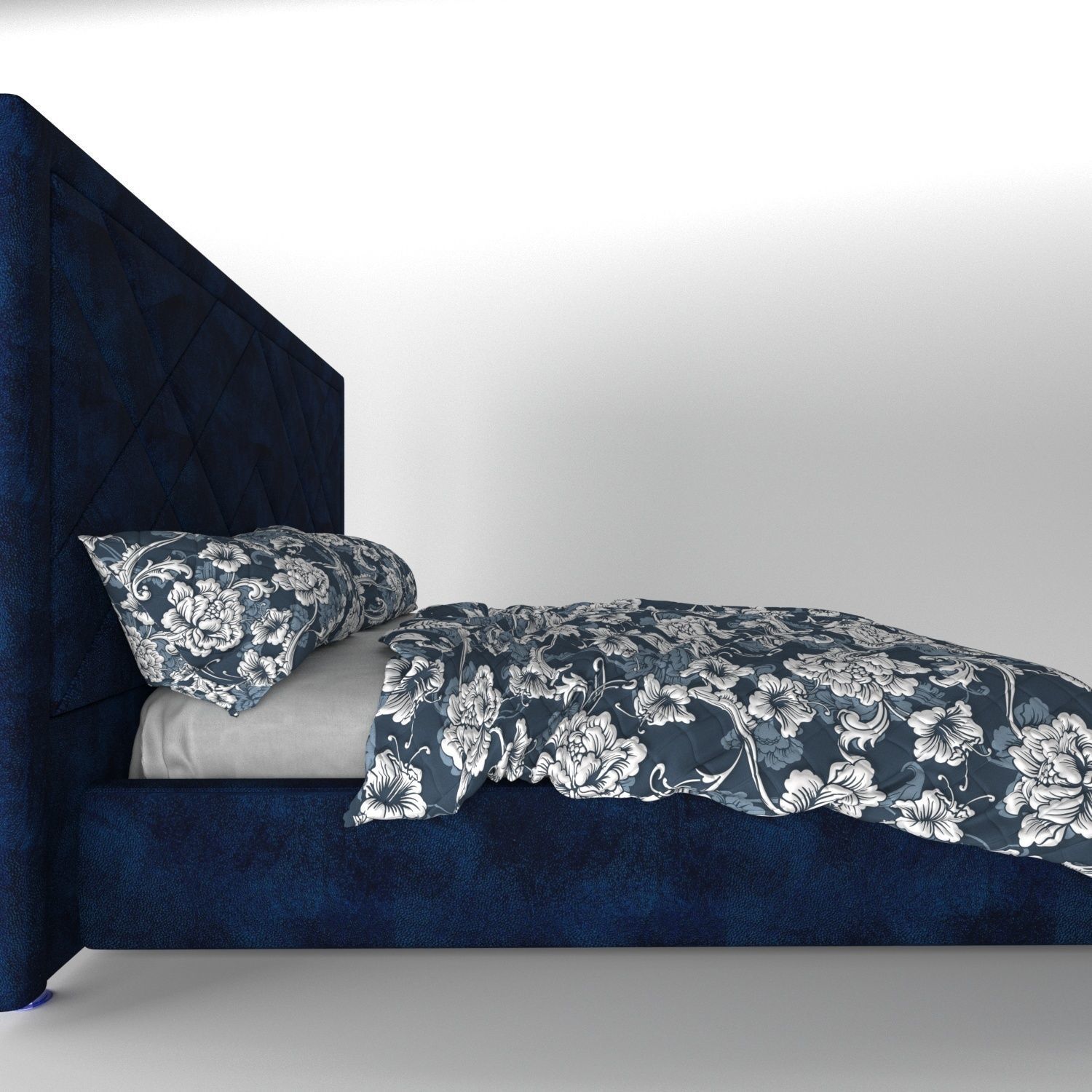 bed geometry free 3D model | CGTrader