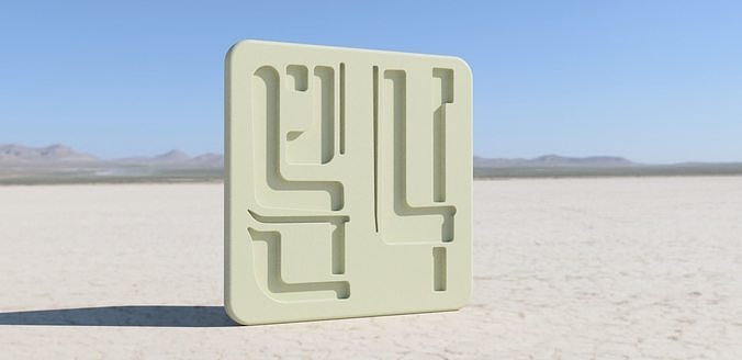 Docking Bay 94 Tile 3D model 3D printable | CGTrader
