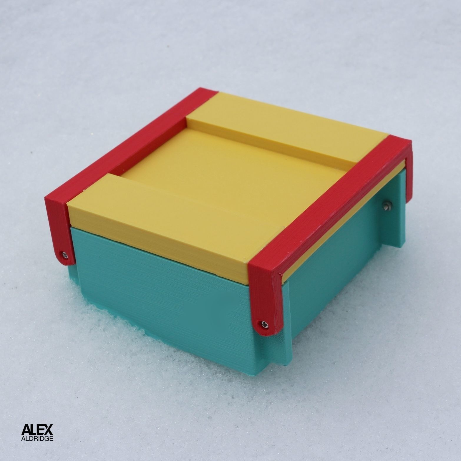 3D Locking Rugged Storage Box 3D model 3D printable | CGTrader