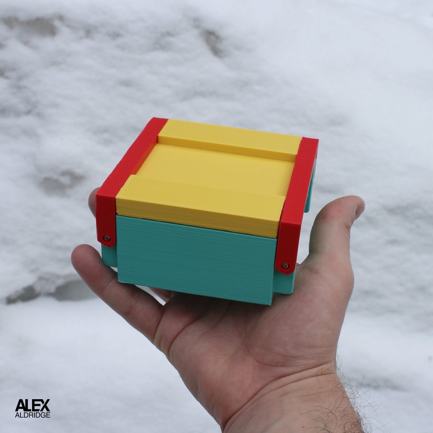 3D Locking Rugged Storage Box 3D model 3D printable | CGTrader