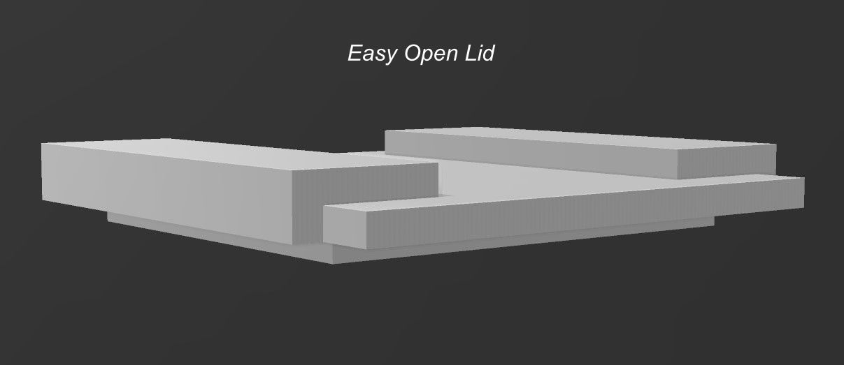 3D Locking Rugged Storage Box 3D model 3D printable | CGTrader
