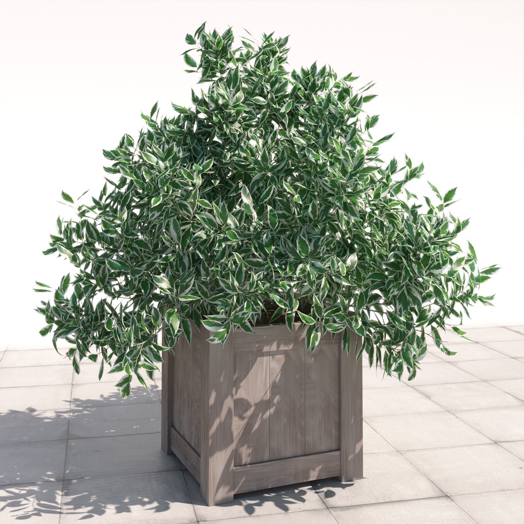 Deren white 3D model | CGTrader