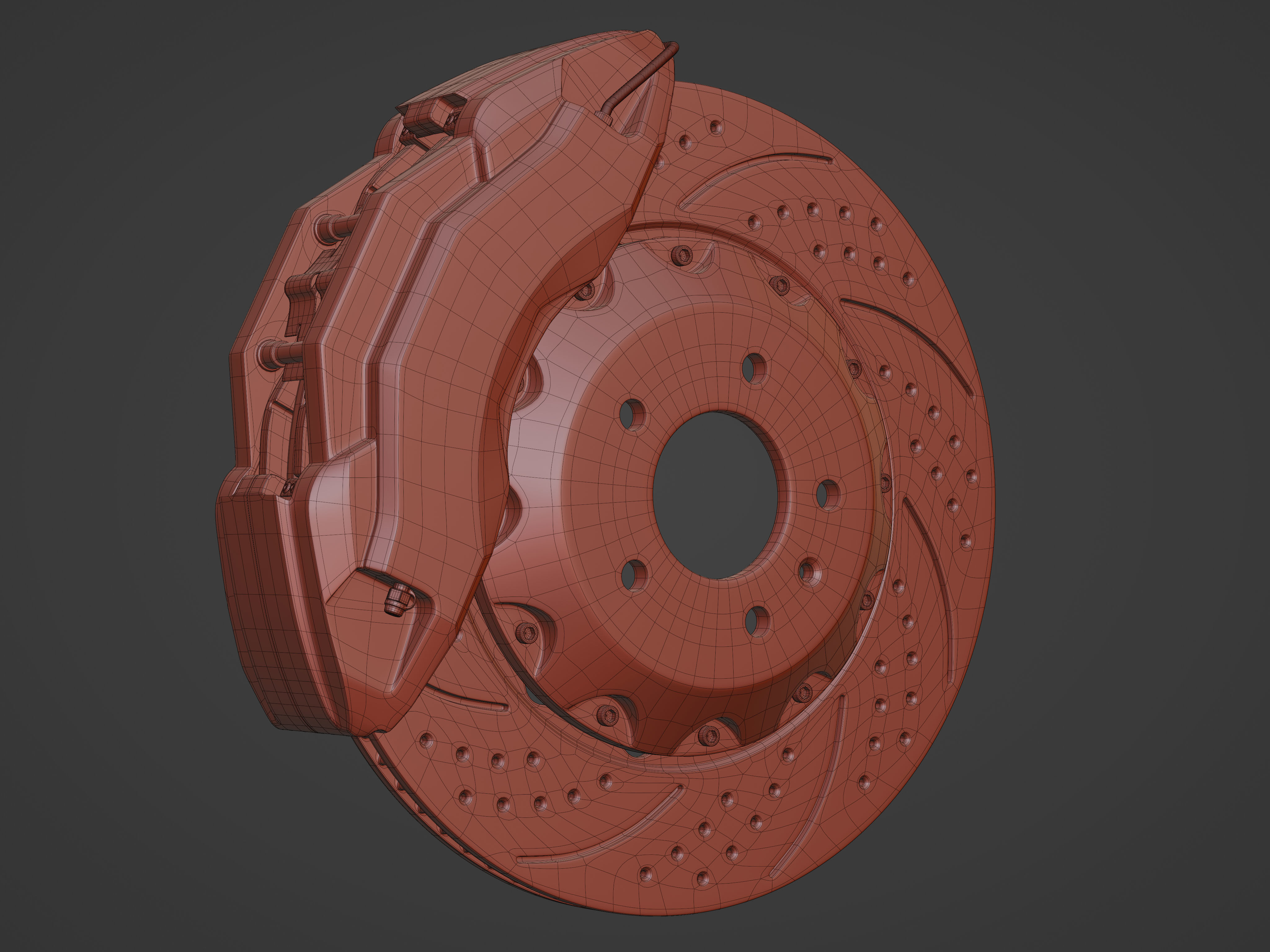 326 Power Gachi Stop brake system 3D model | CGTrader