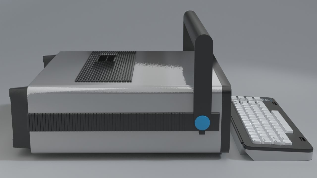 3D model Commodore SX-64 Portable Computer VR / AR / low-poly | CGTrader