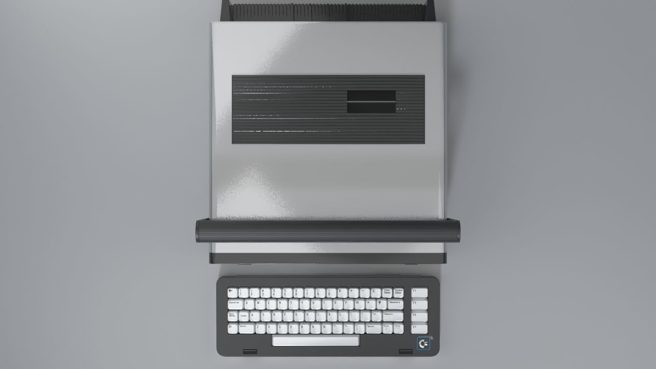 3D model Commodore SX-64 Portable Computer VR / AR / low-poly | CGTrader