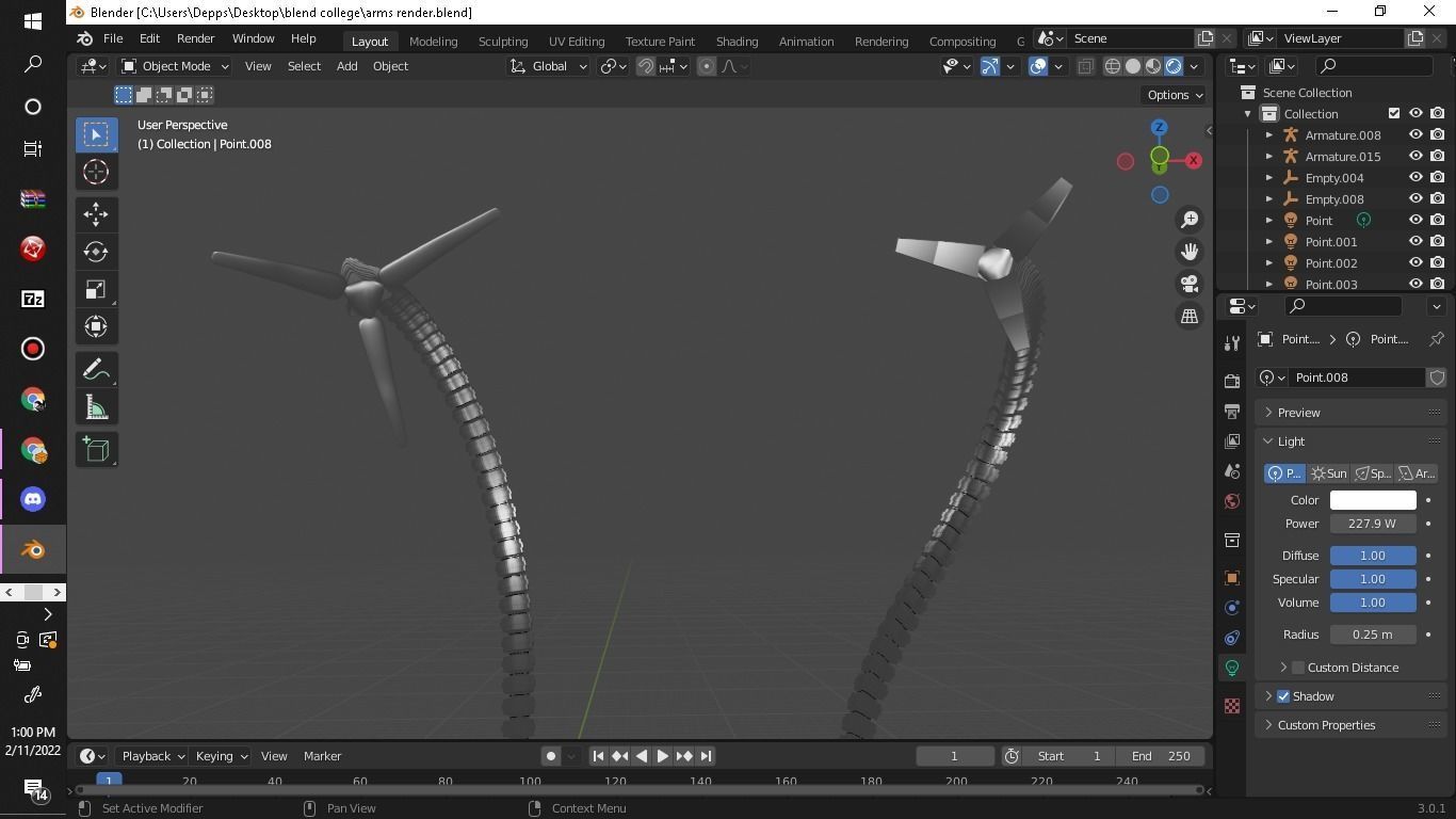 Doctor Octopus Doc Ock Updated Rigged Mechanical Arms 3D model rigged ...
