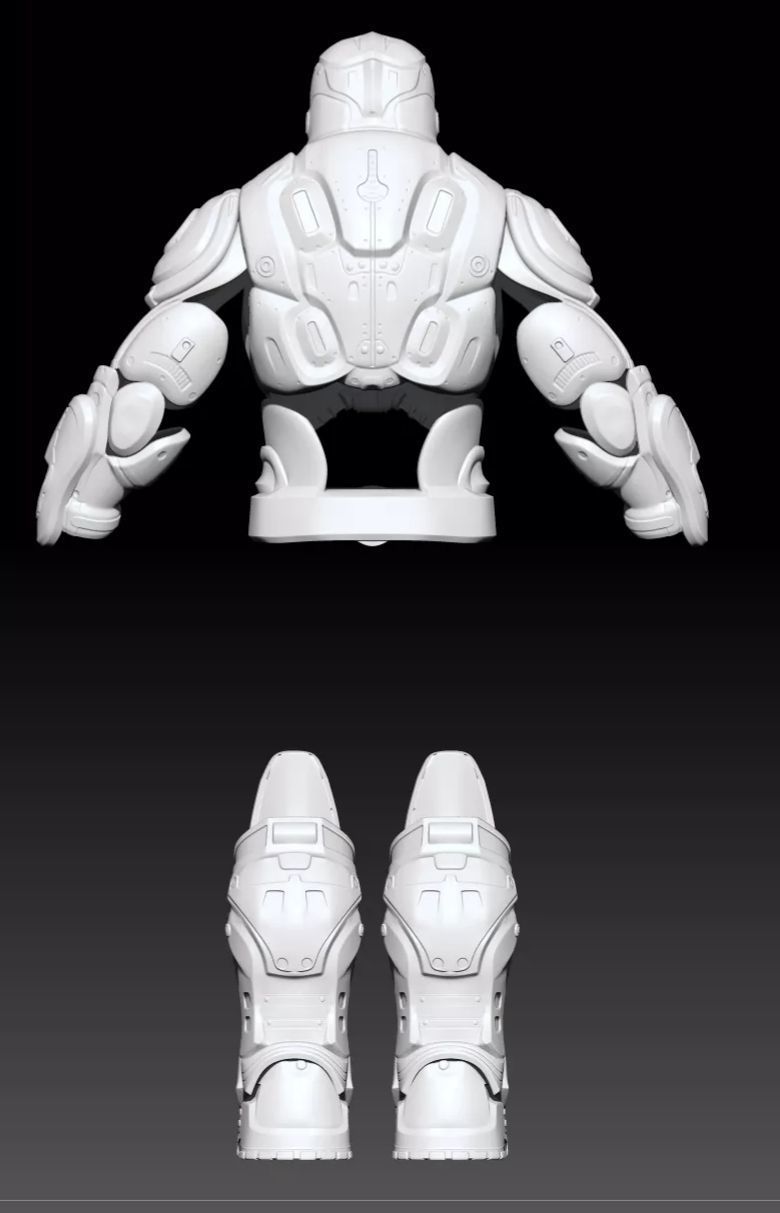 3D Print Model Gears Of War Onyx Guard 3D model 3D printable | CGTrader