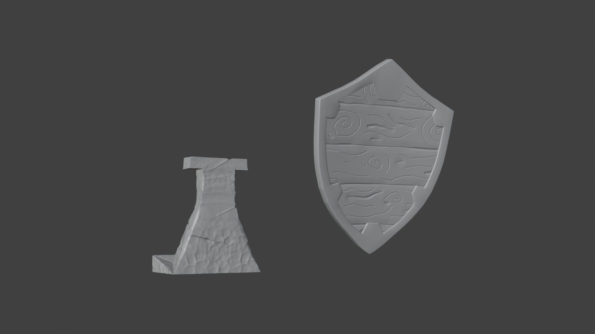 Hylian shield for printing with base 3D model 3D printable | CGTrader