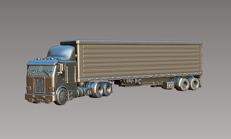 truck 3D model 3D printable | CGTrader