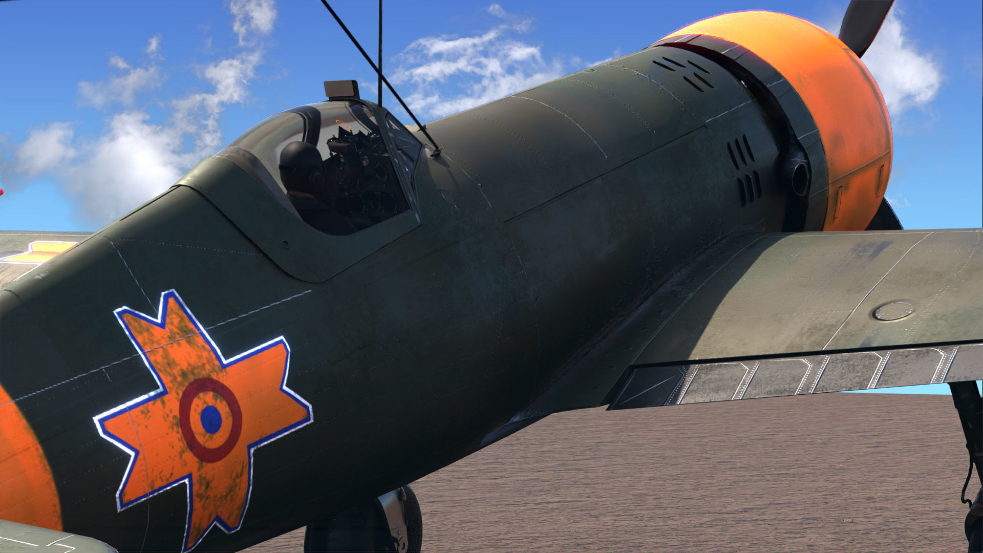 IAR-80 WW2 Romanian Aircraft - Western Front colors 3D model animated ...