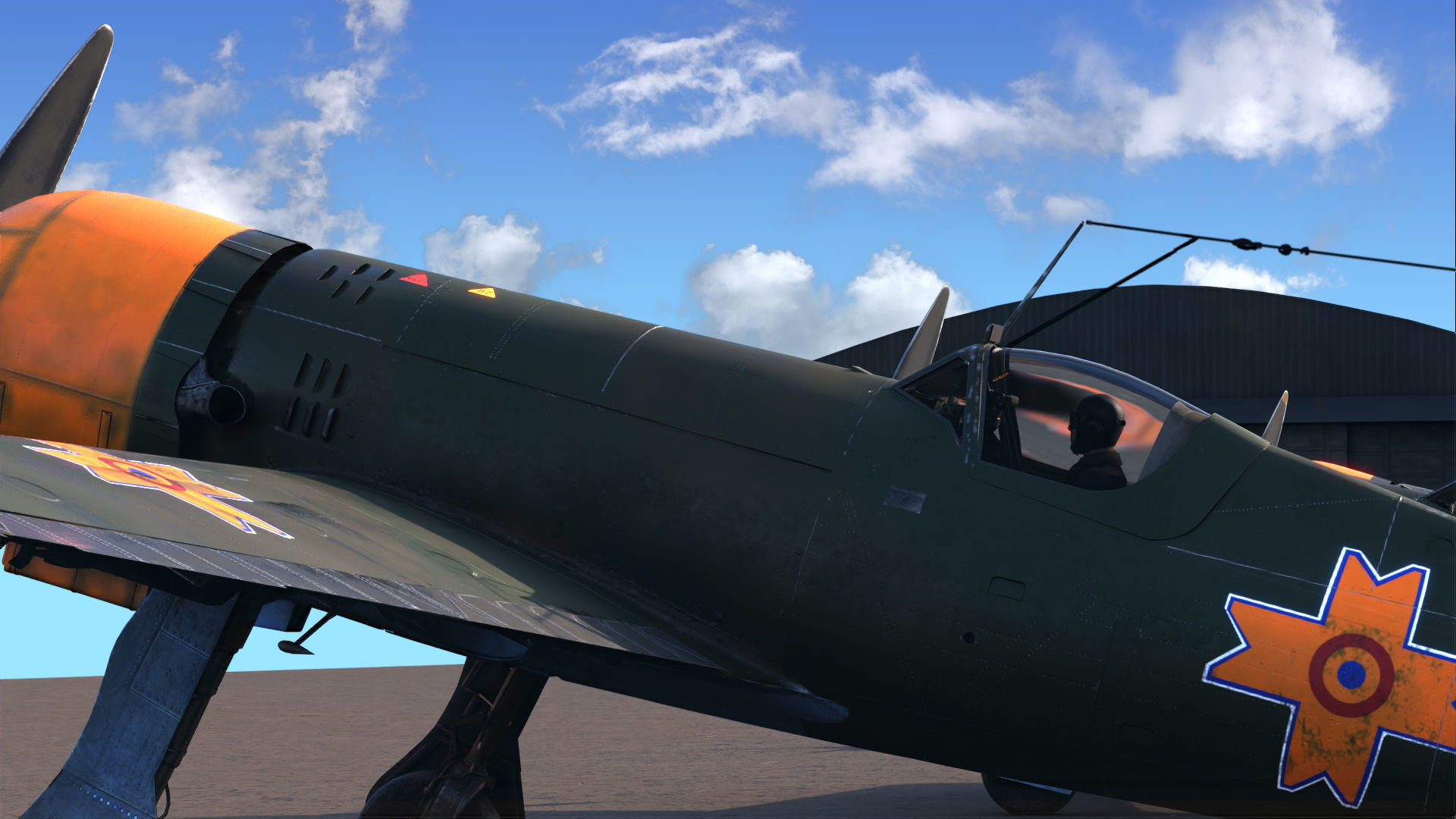 IAR-80 WW2 Romanian Aircraft - Western Front colors 3D model animated ...