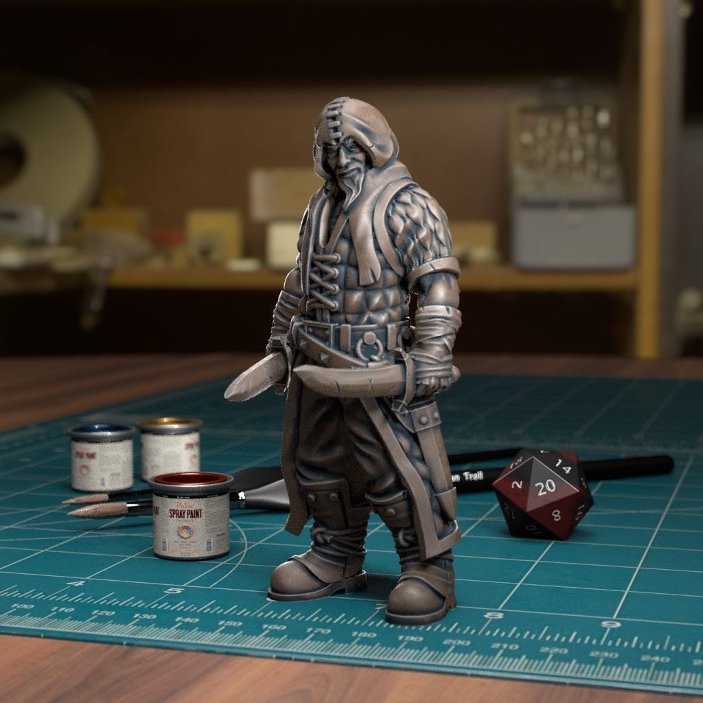 Bandit C001 - Pre-Supported 3D model 3D printable | CGTrader
