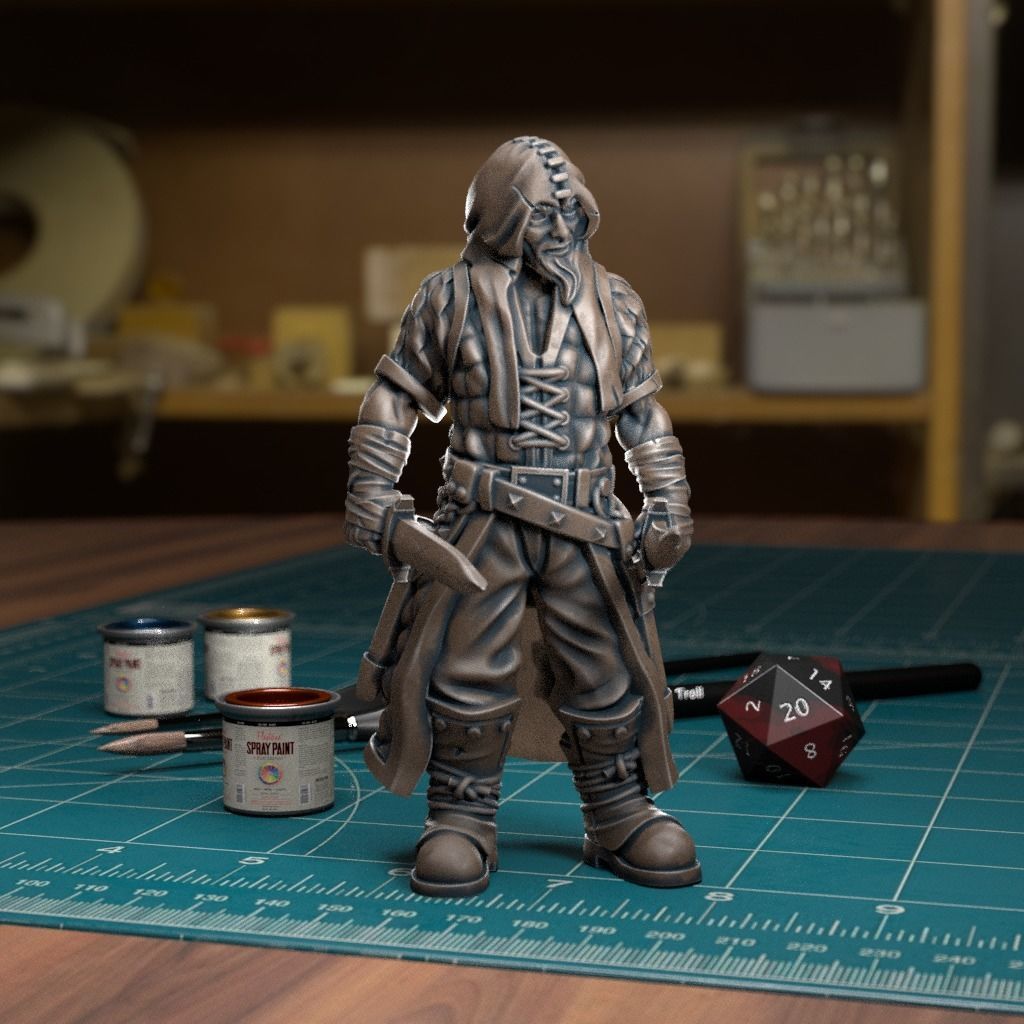 Bandit C001 - Pre-Supported 3D model 3D printable | CGTrader