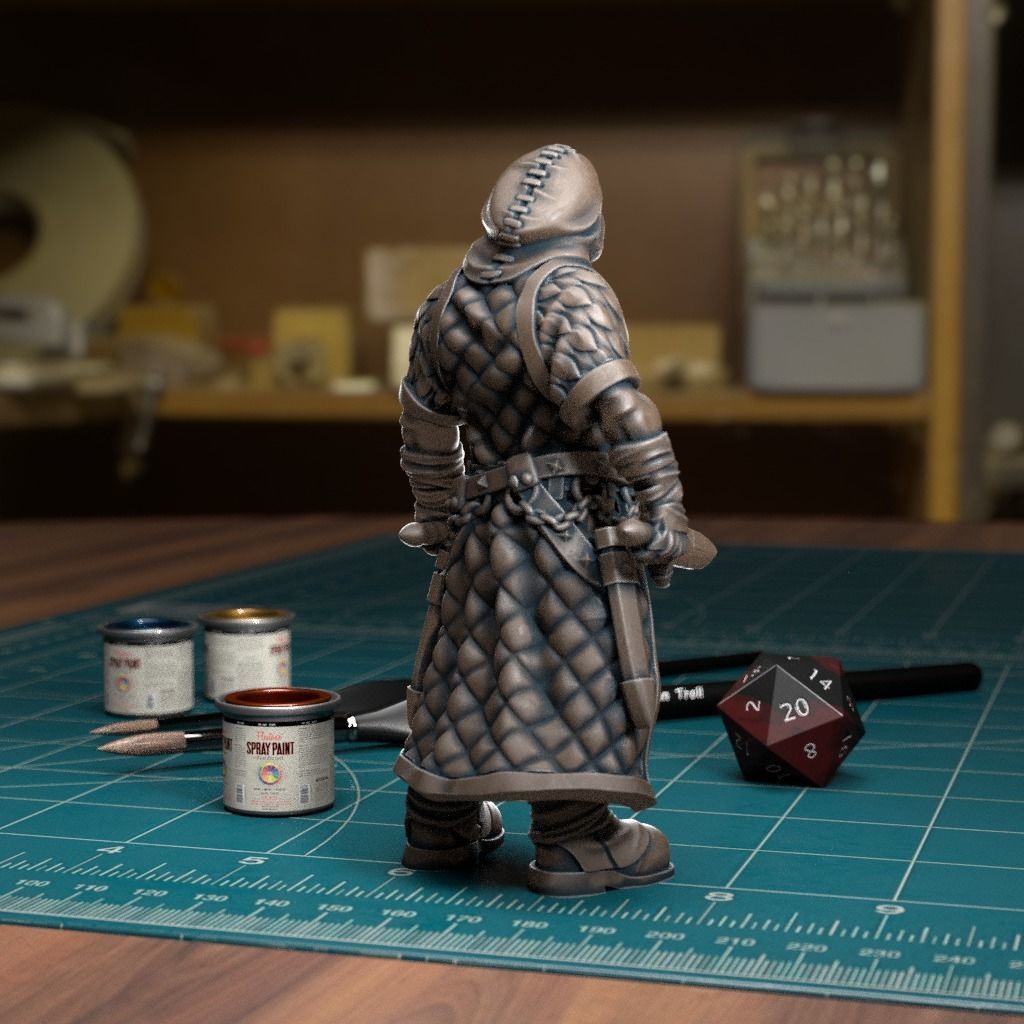 Bandit C001 - Pre-Supported 3D model 3D printable | CGTrader