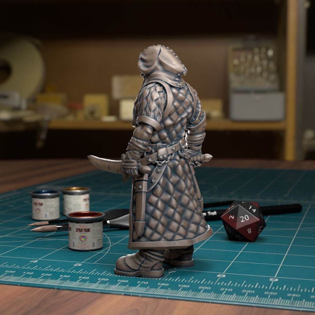 Bandit C001 - Pre-Supported 3D model 3D printable | CGTrader