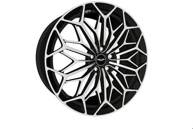 Wheel Aston Martin DBS Superleggera 3D model | CGTrader
