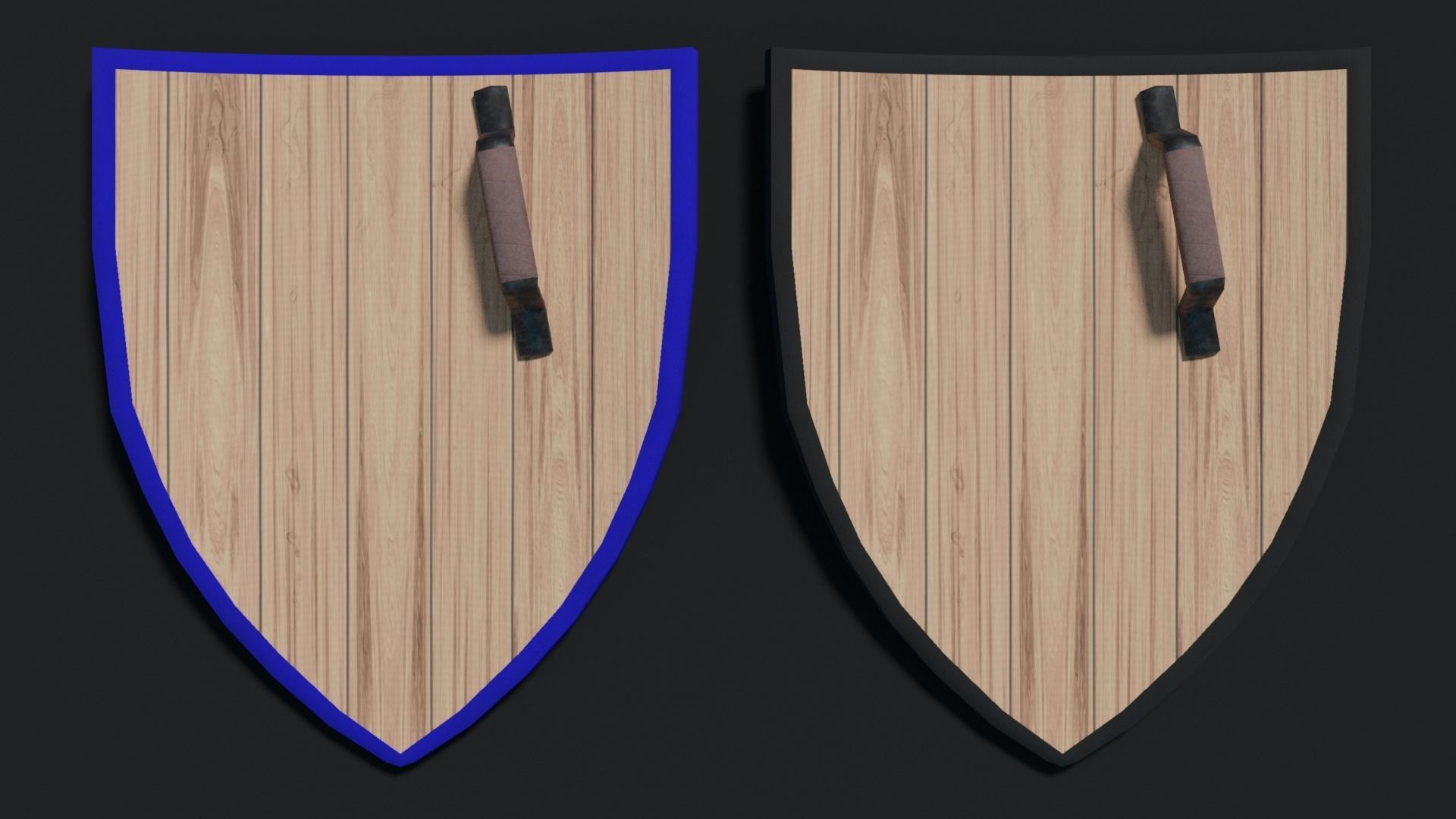 3D model Heater Shield - Curved VR / AR / low-poly | CGTrader