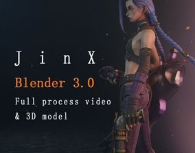 Jinx 3D Models | CGTrader