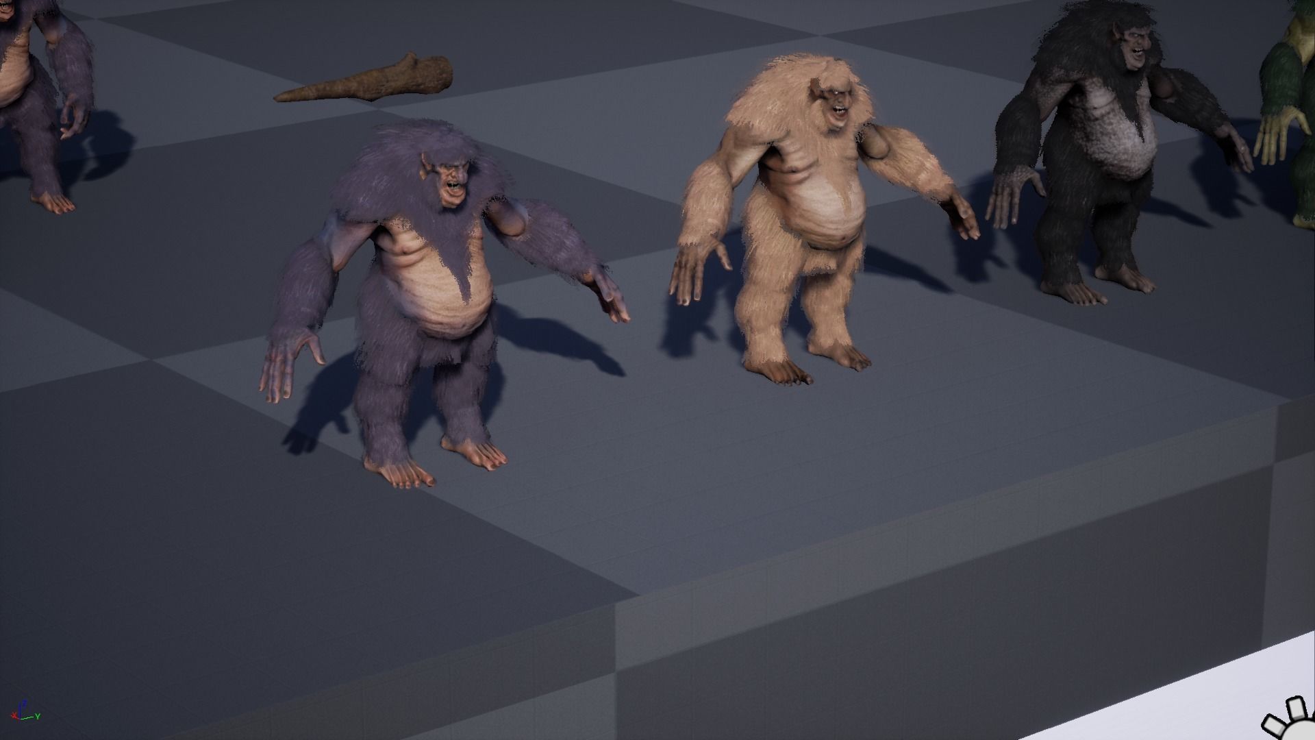 3D model Scandinavian troll VR / AR / low-poly rigged animated | CGTrader