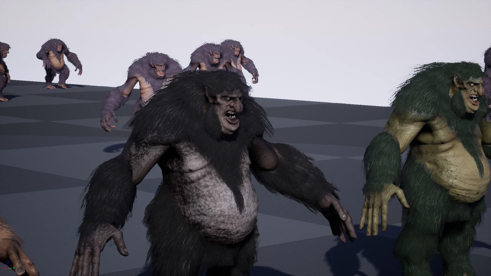 3D model Scandinavian troll VR / AR / low-poly rigged animated | CGTrader