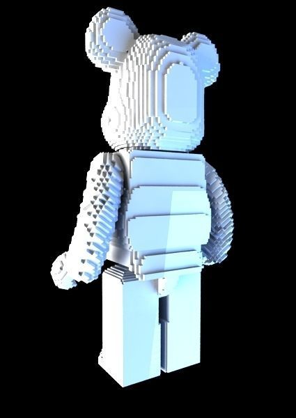 BearBrick Vox 3D model | CGTrader