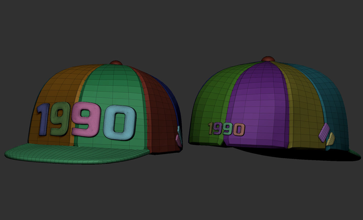 3D model Cap - Basemesh VR / AR / low-poly | CGTrader