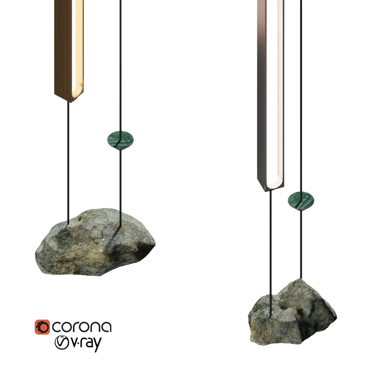 Milky Way Floor-to-ceiling Column 3D model | CGTrader