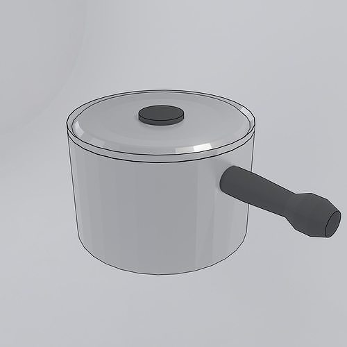 Simple pot free 3D model | CGTrader