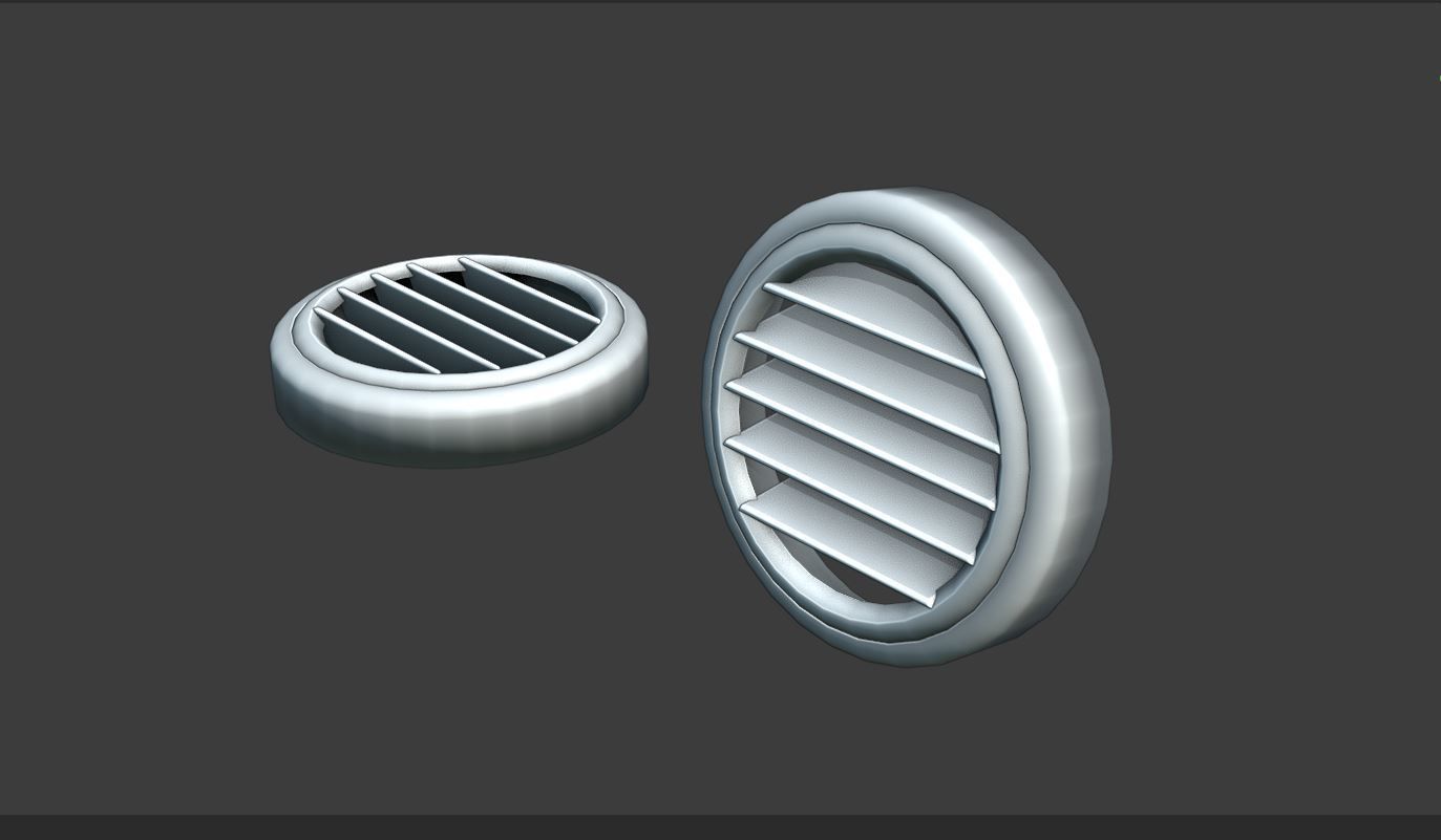 Car AC Vent 3D Model 3D model | CGTrader