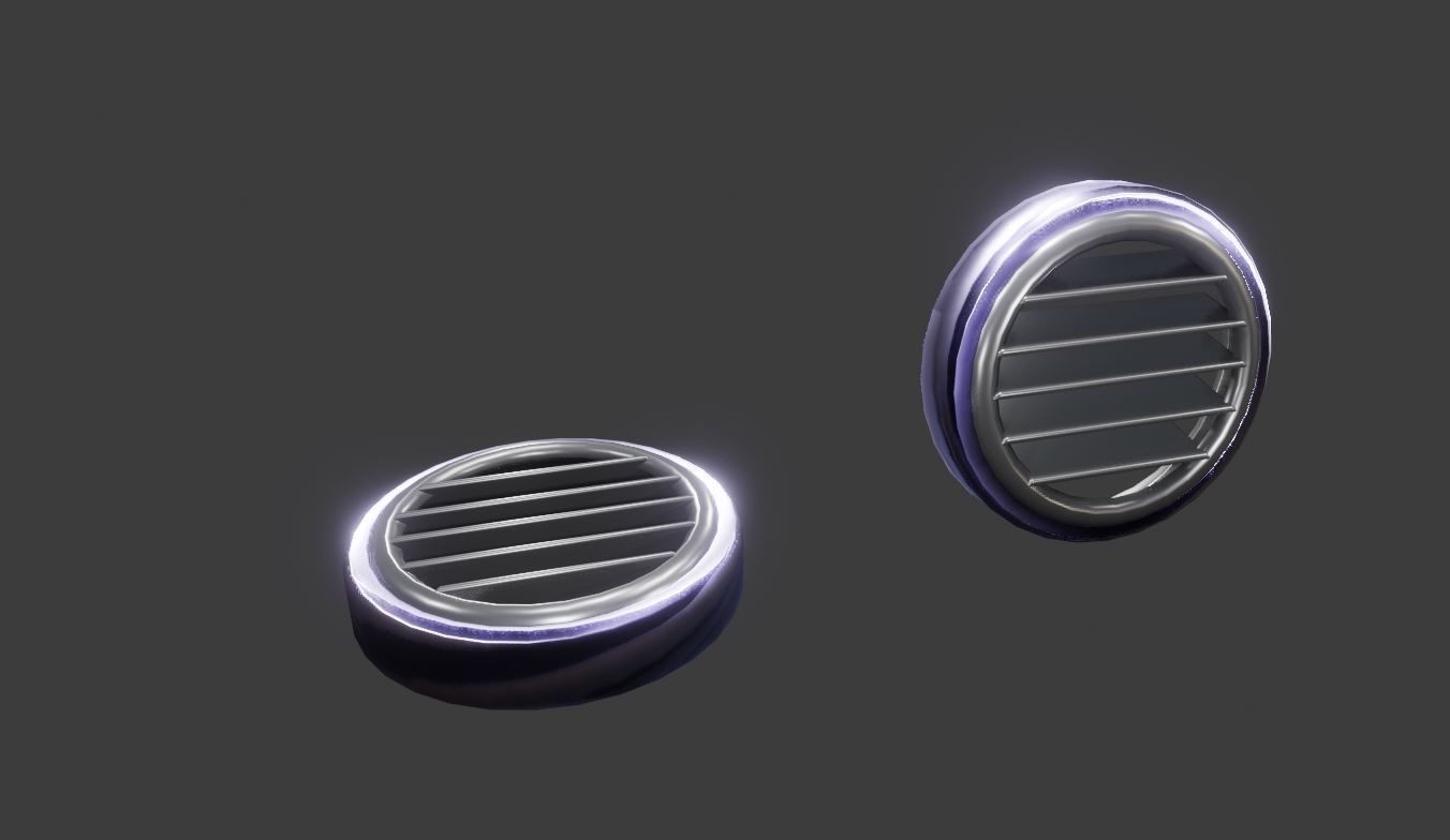 Car AC Vent 3D Model 3D model | CGTrader