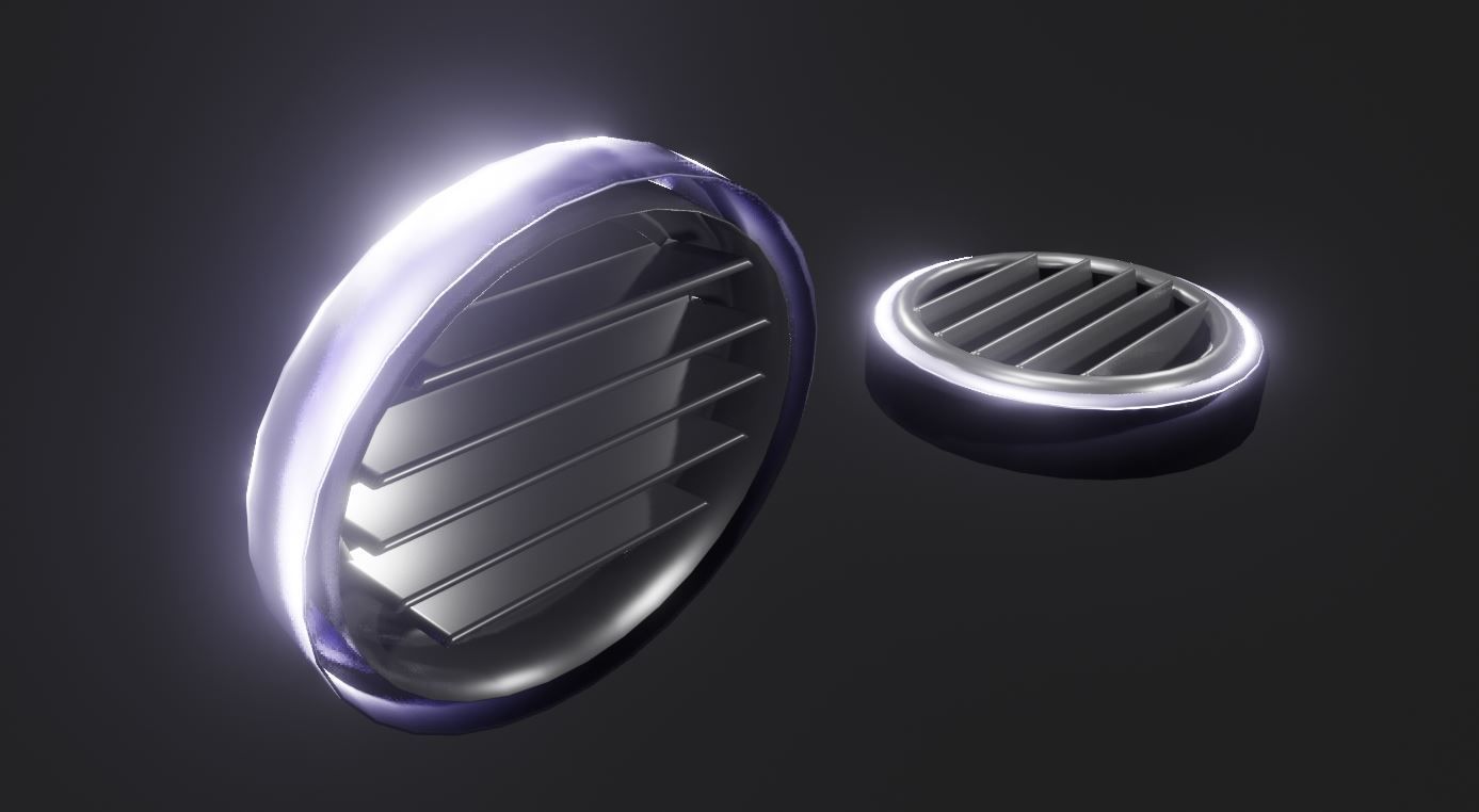Car AC Vent 3D Model 3D model | CGTrader