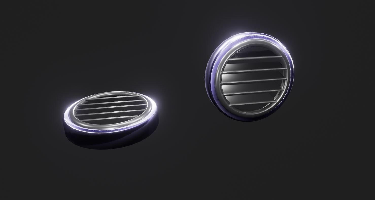 Car AC Vent 3D Model 3D model | CGTrader