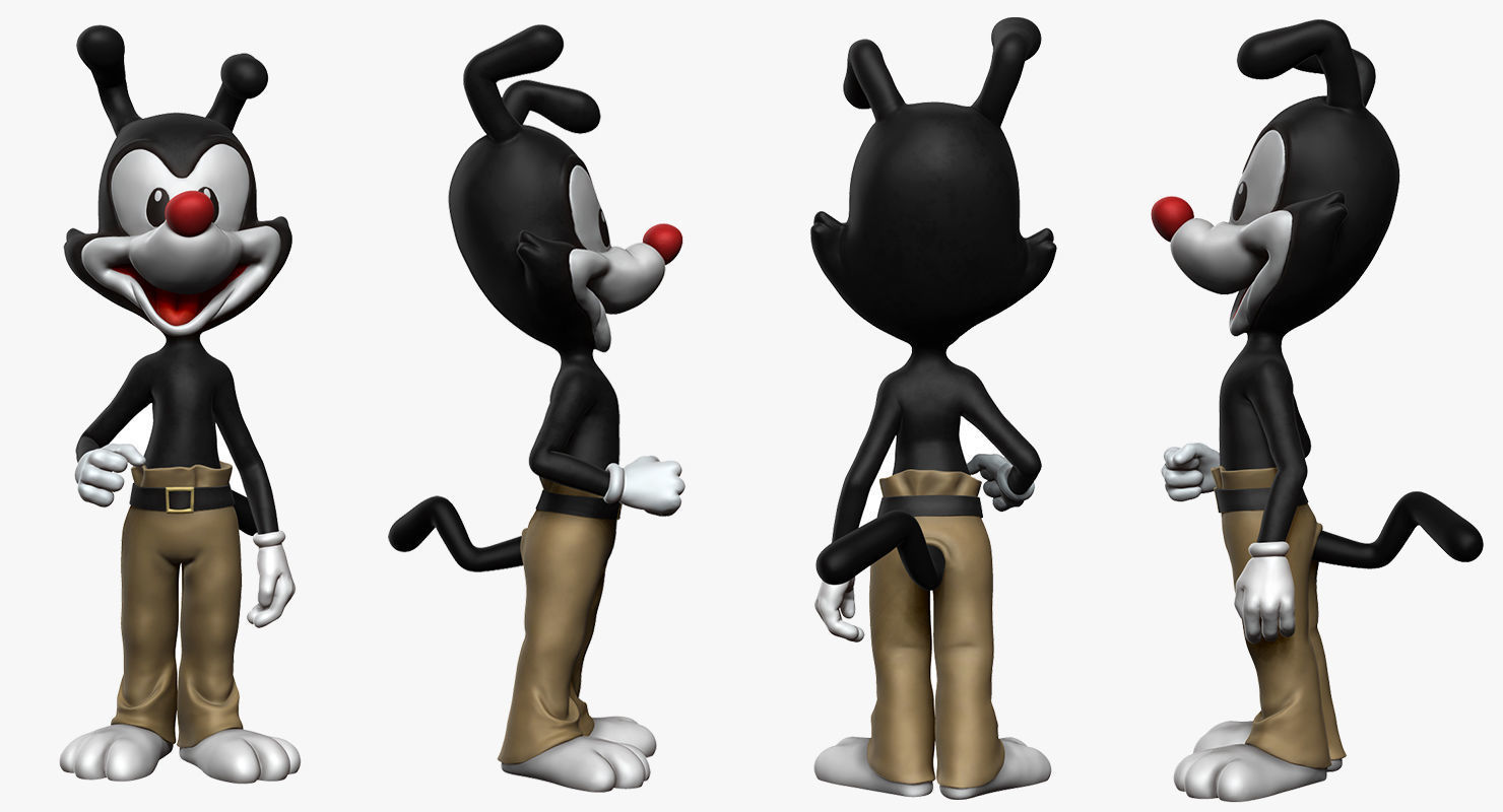 Yakko Warner 3D model | CGTrader