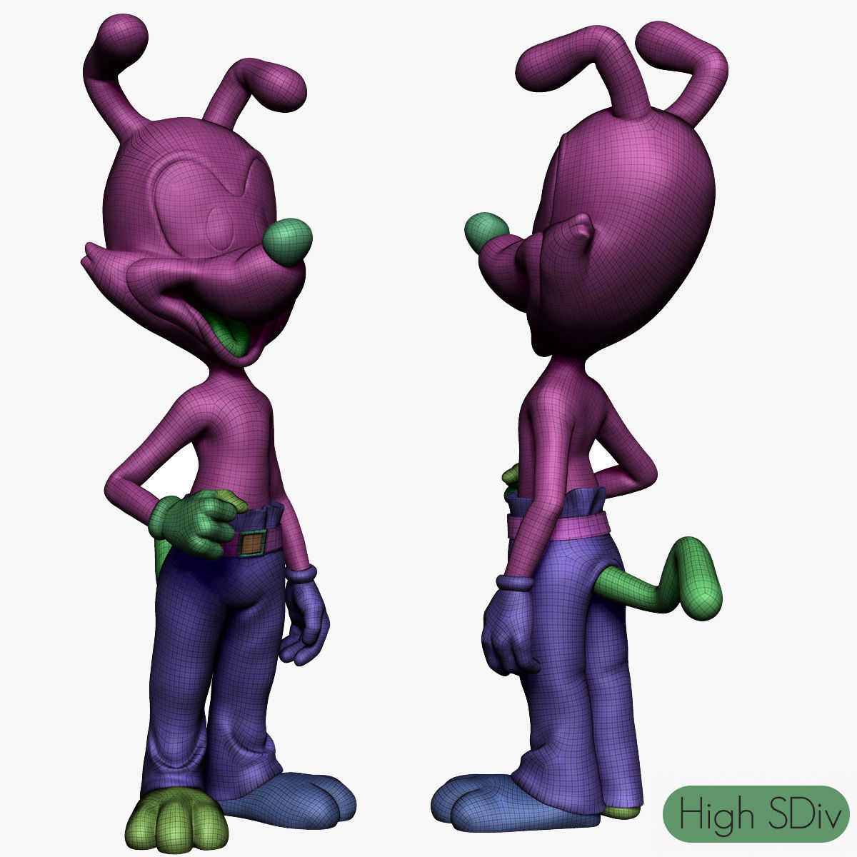 Yakko Warner 3D model | CGTrader