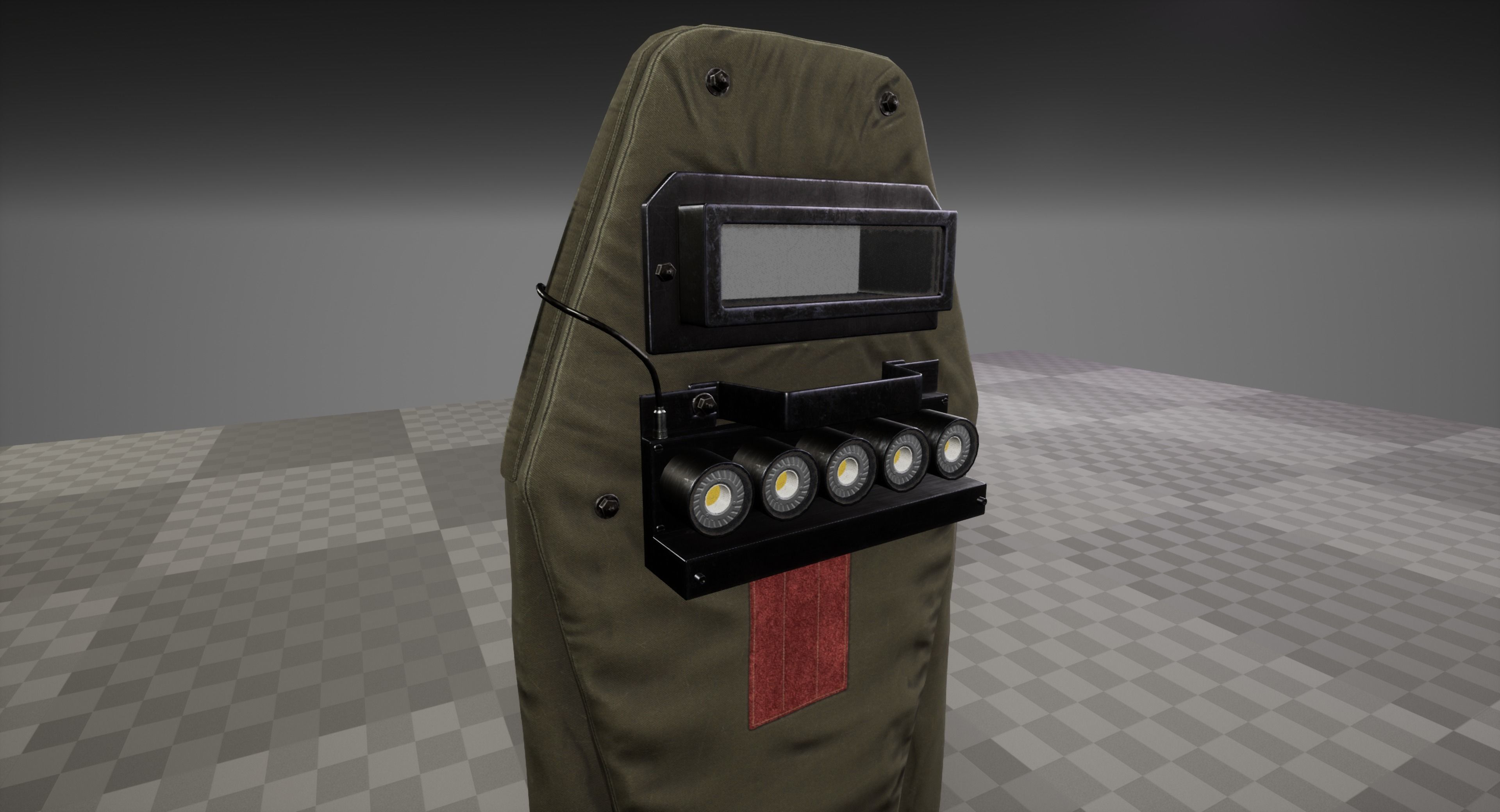 3D model Vant VM ballistic shield VR / AR / low-poly | CGTrader