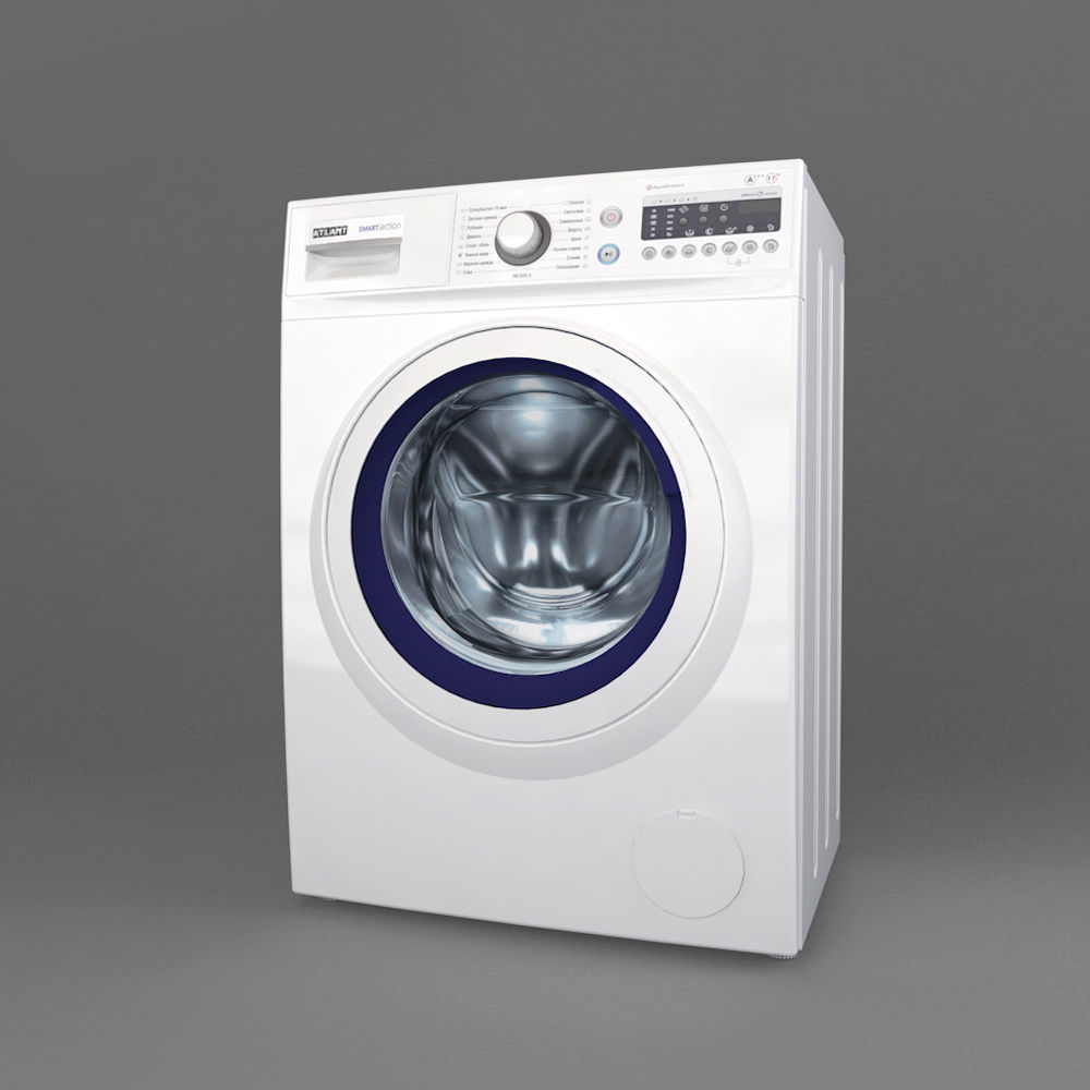 washing machine free 3D model | CGTrader