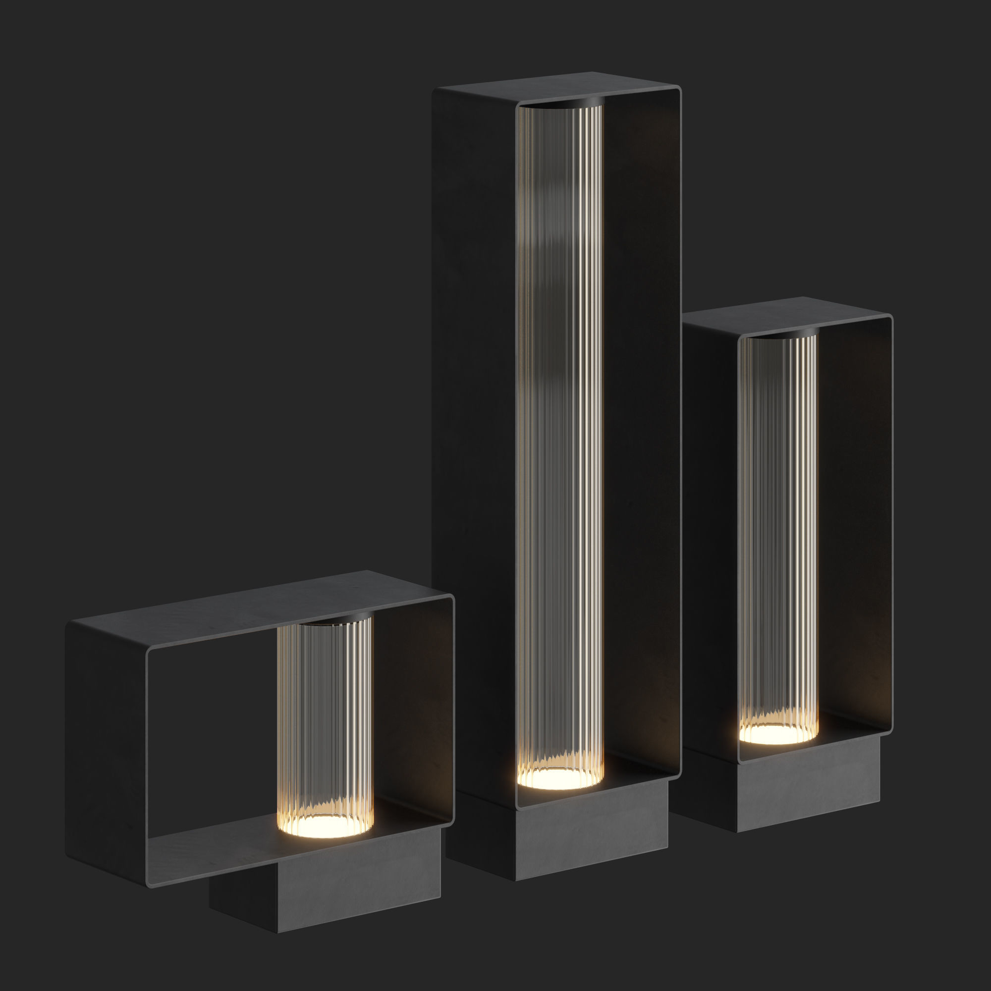 Estiluz FRAME street light 3D model | CGTrader