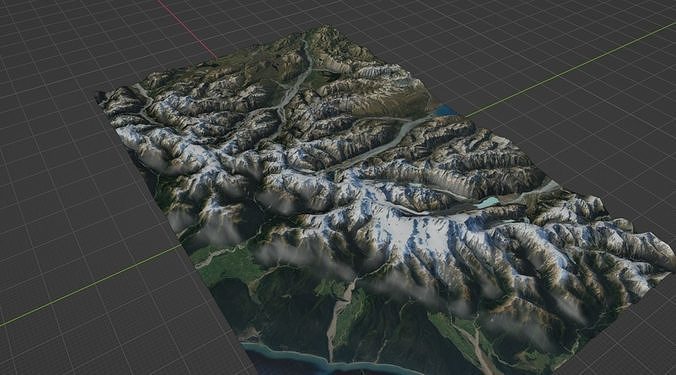 3D model Big Map VR / AR / low-poly | CGTrader