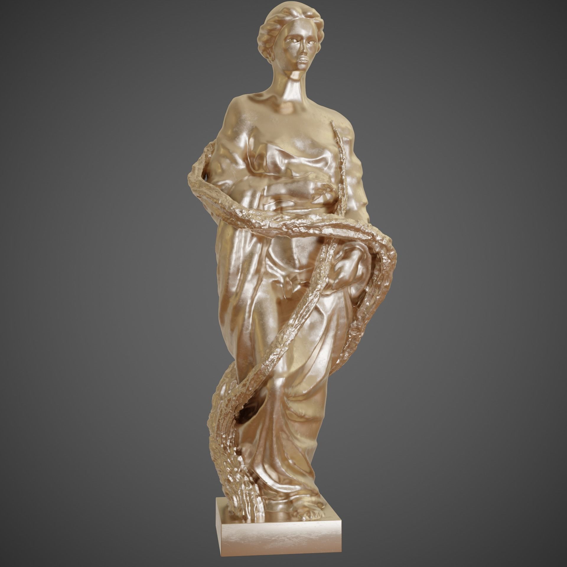 Kaliope 3D scanned model free 3D model | CGTrader