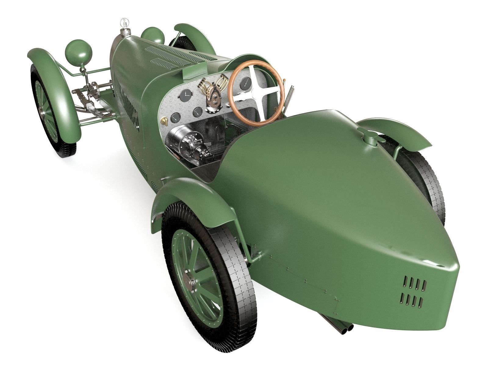 Bugatti Type 3D model | CGTrader